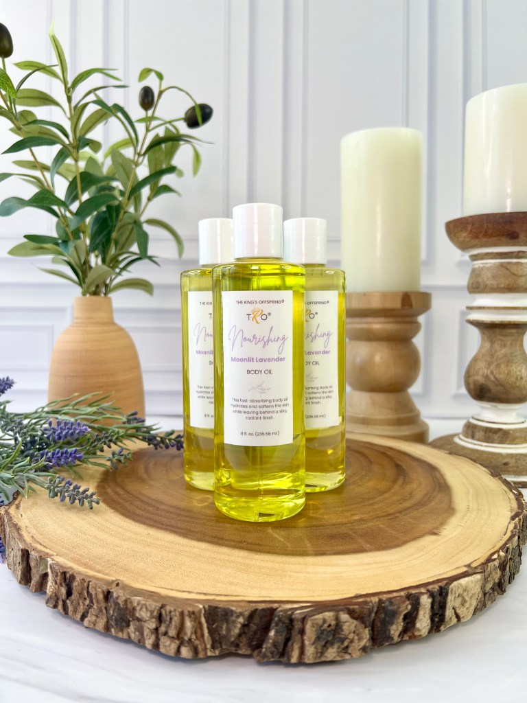Moonlit Lavender Nourishing Body Oil | The King's Offspring